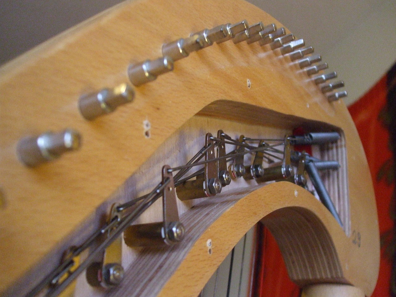 Moderní pedálová Harfa :: Evelin Harp